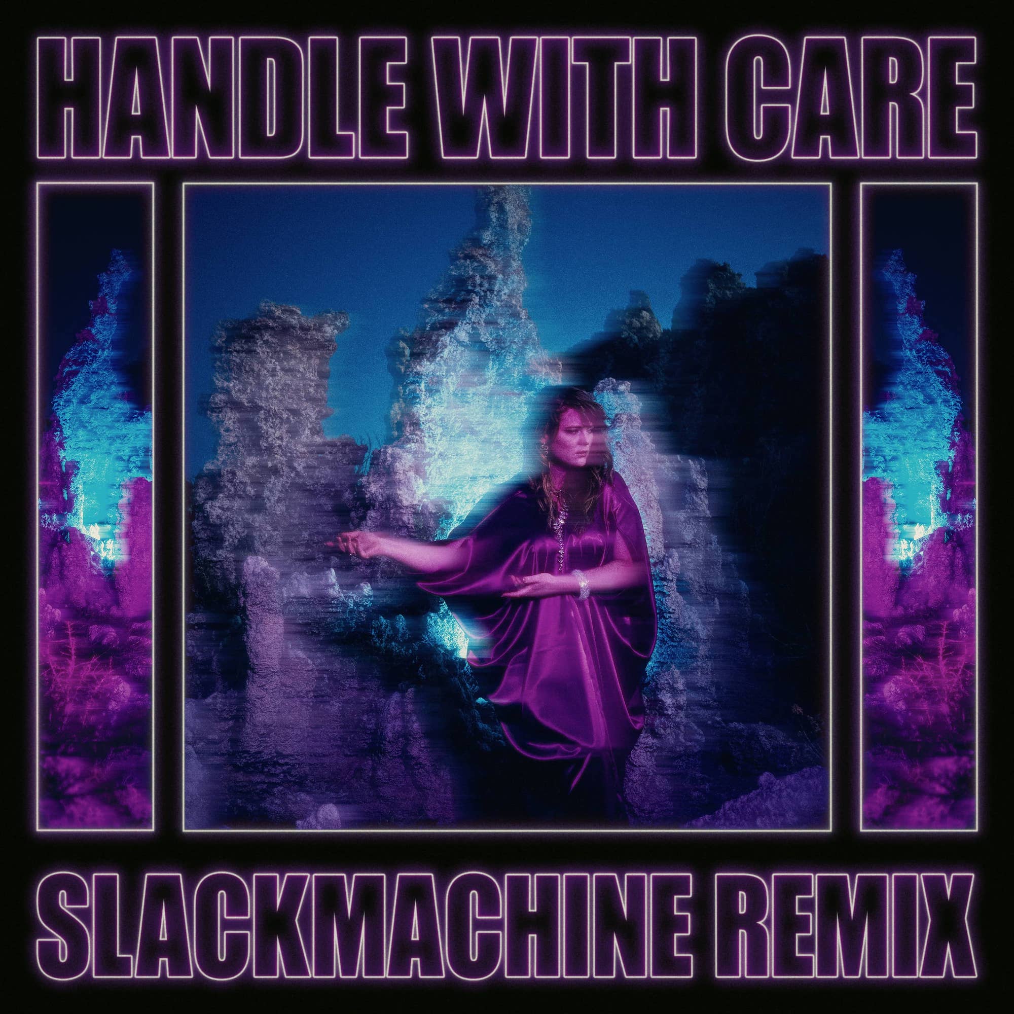 PREMIERE: SLACKMACHINE Amps Up Parallels on "Handle With Care" Remix • Vehlinggo